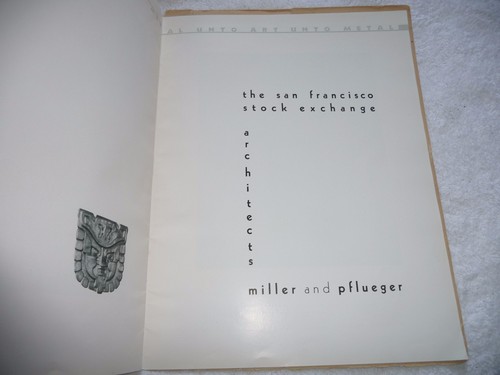 RARE BOOK ART DECO ARCHITECTURE MAYAN REVIVAL NEO MAYAN SAN FRANCISCO ...