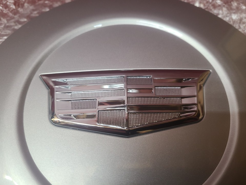 2015-2020 For Cadillac Escalade Platinum Center Cap Hubcap Silver ...