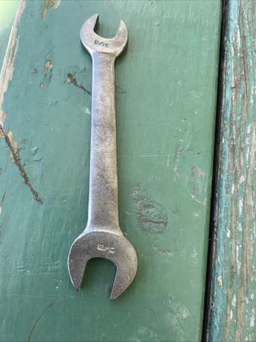 Vintage BONNEY WRENCH 1727 9/16” X 5/8” Mechanic Farm Industrial Hand ...