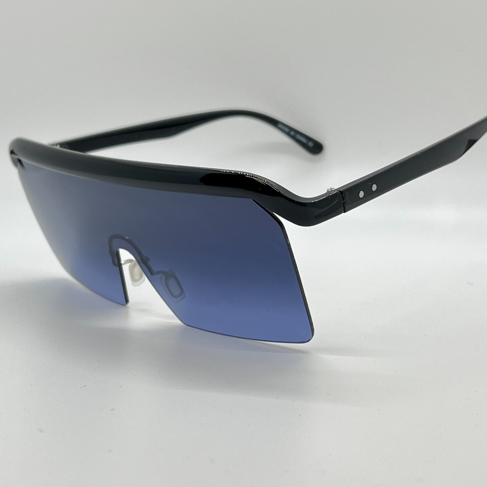 Men Women Designer Sunglasses Oversized Large Single Flat Top Lens ...