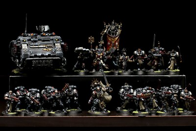 Black Templars Pro Painted Army Builder - Warhammer 40k Miniatures ...