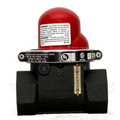 Pacific Seismic Products Earthquake Gas Shutoff Valve MPN 302 1 1/4 ...