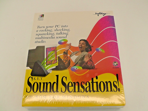 Softkey Key Soundsensations Multimedia CD ROM for Windows NIB SEALED ...