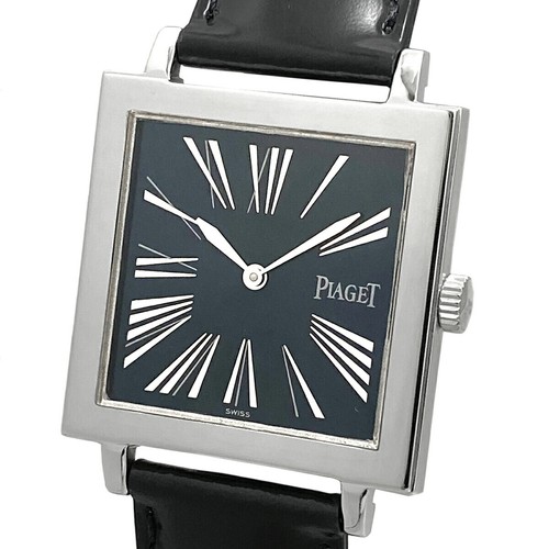 Piaget Altiplano 50930 Quartz K18WG 18K 750 Blue Dial W30mm A Rank Used ...