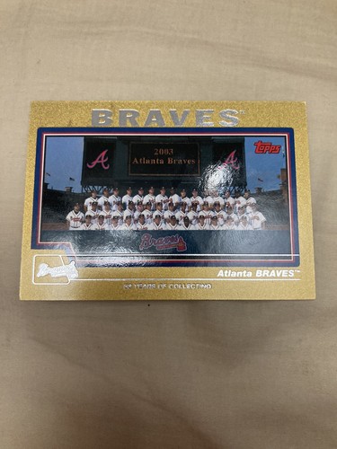 2004 Topps Gold #640 Atlanta Braves TC /2004 | eBay