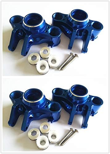 Aluminum Axle Carriers Front and Rear -2PR Blue for Traxxas 1/10 RC E ...