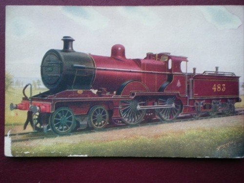POSTCARD MIDLAND RAILWAY CLASS 2 LOCO NO 483 | eBay