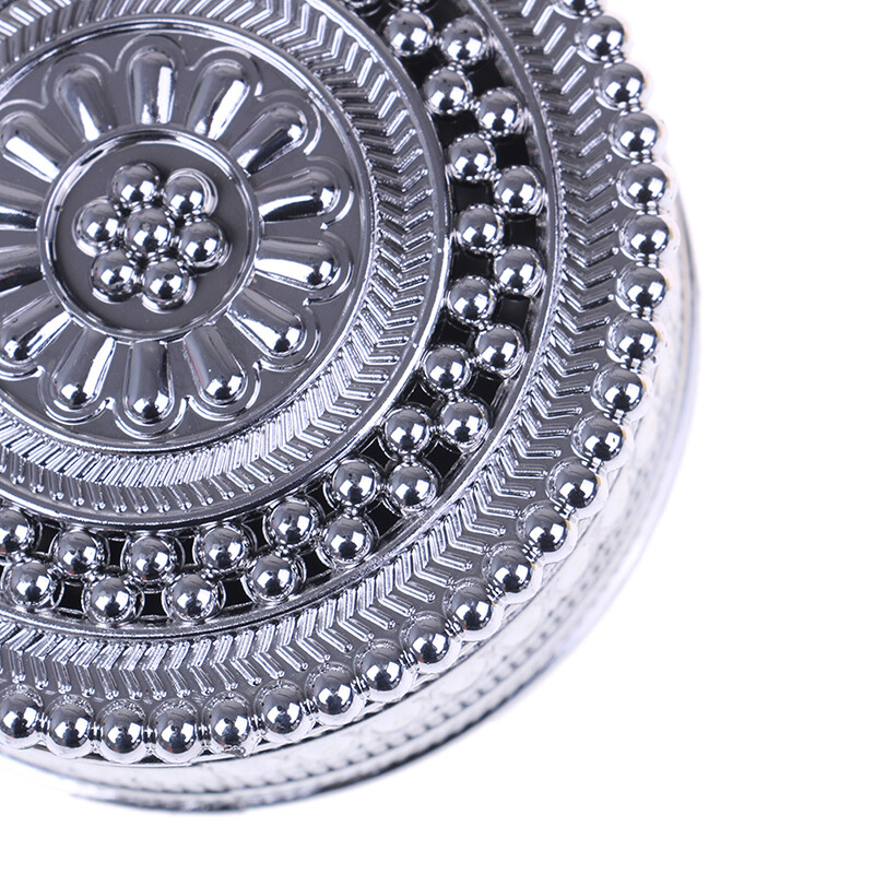 Creative plastic round candy box wedding vintage chocolate gift treat ...