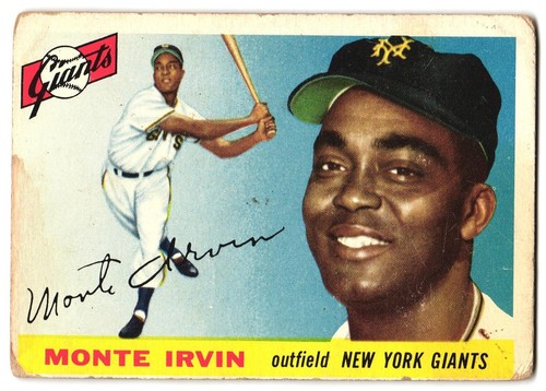 Monte Irvin 1955 Topps Baseball Card #100 Set Filler | eBay