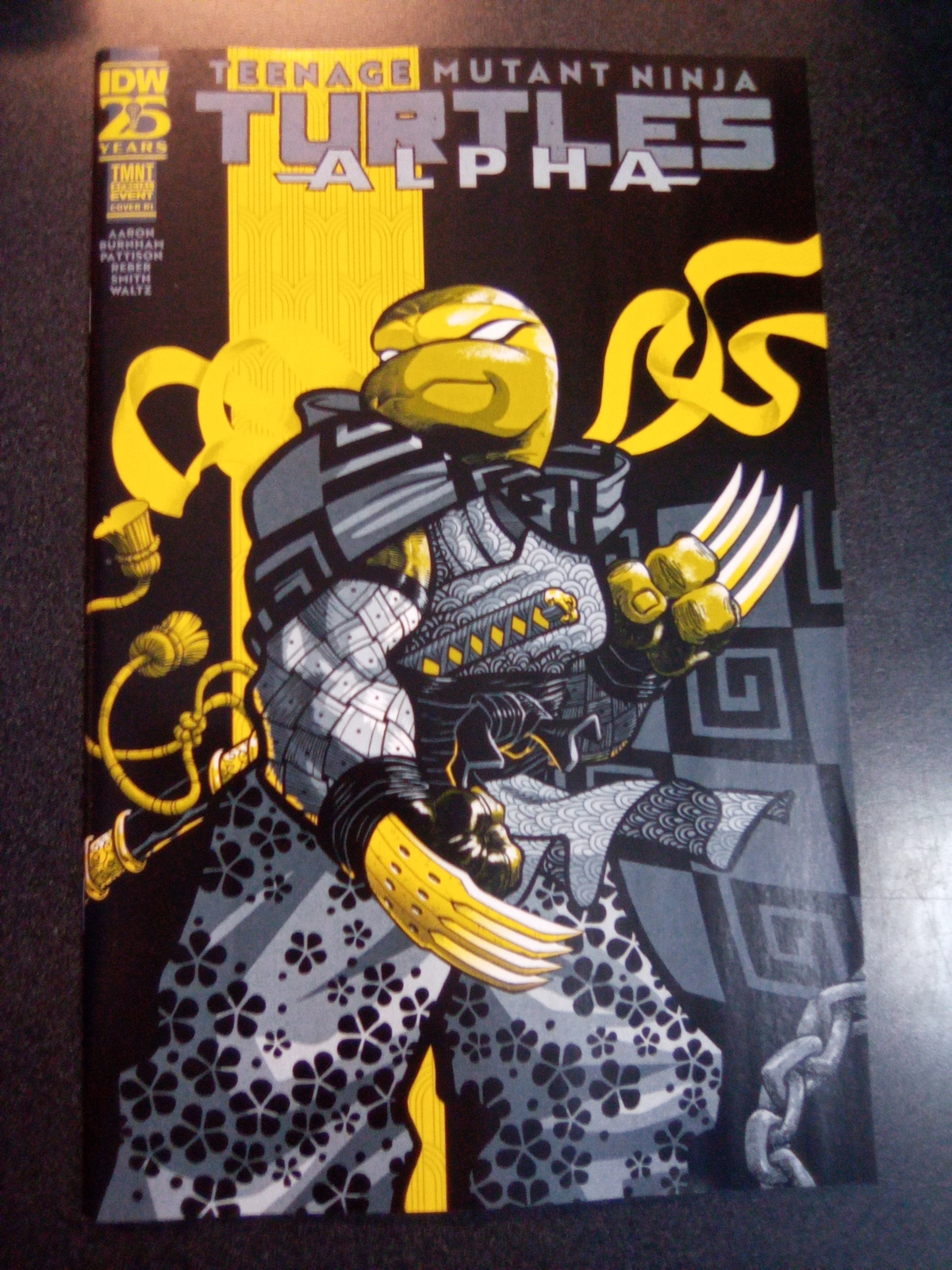 Teenage Mutant Ninja Turtles: Alpha 1:10 J. Gonzo Variant Comic Book ...