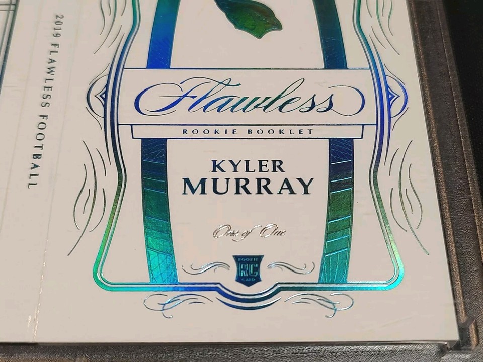 1/1 NFL SHIELD JERSEY RC AUTO KYLER MURRAY ⚡100 YEARS ROOKIE PATCH 2019 ...