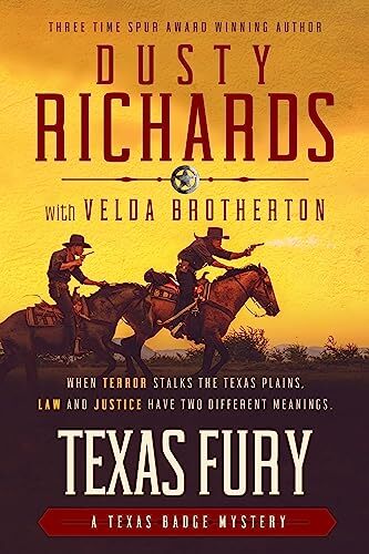 Dusty Richards Texas Fury (Relié) Texas Badge Mysteries | eBay