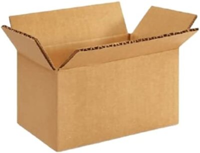 100 8x6x5 Cardboard Paper Boxes Mailing Packing Shipping Box Corrugated ...