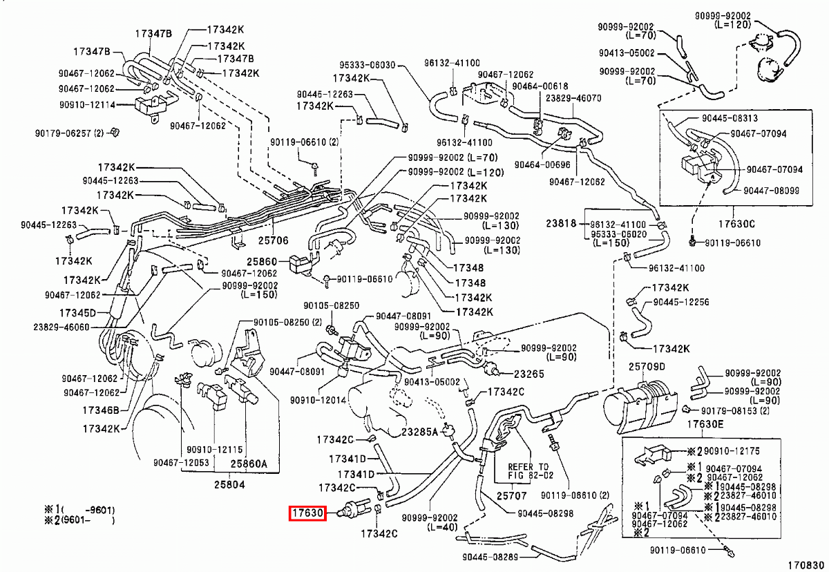 Genuine Tundra UCK41 UCK40 UCK31 UCK30 2UZ Power Steering Air Control ...