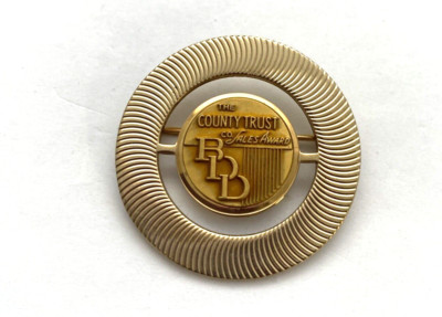 Vintage The County Trust BDD Pin (D1) | eBay