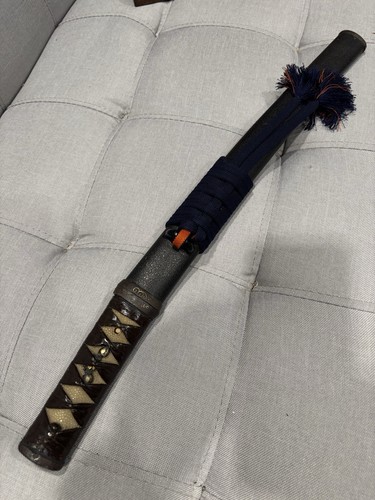 Antique O-tanto In Koshirae With Kogai, Leather Tsuka Maki. 24 Cm Cutting Edge | eBay