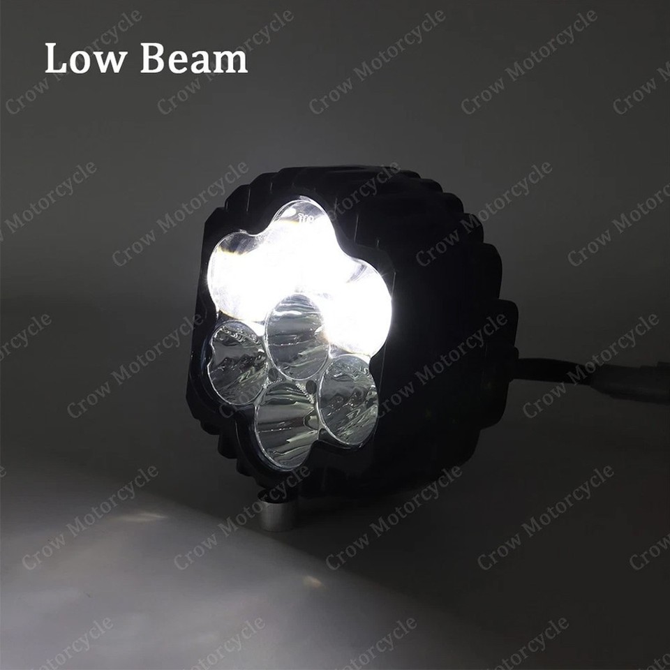 Front LED Headlight Low/High Beam For Harley Dyna Switchback (FLD) 2012 ...