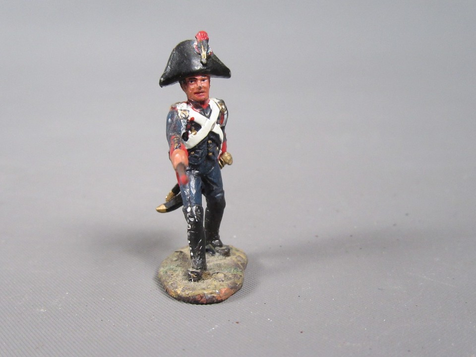 E234 Lead Soldier Del Prado ART46 Infantry Artillery Officer 1805 ...