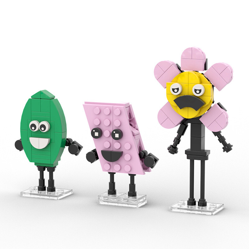 11PCS Battle for Dream Island Character Building Block Brick BFDI ...
