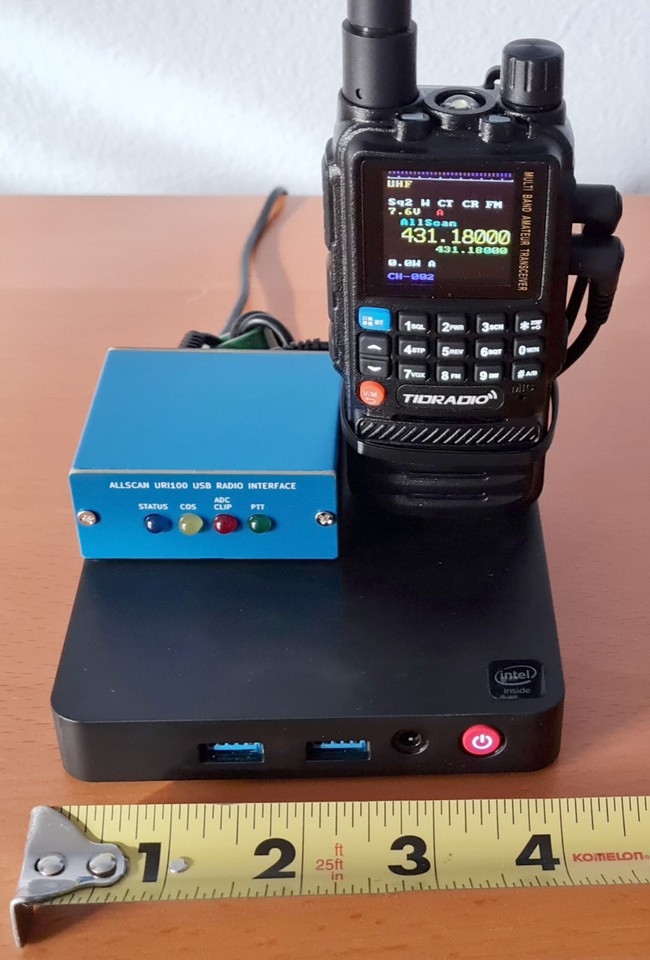 AllScan URI101 USB Radio Interface AllStar EchoLink for HTs AllStarLink ...