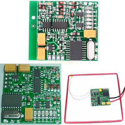134.2K AGV RFID Long Range Animal Tag Embed Reader Module TTL FDX-B ...
