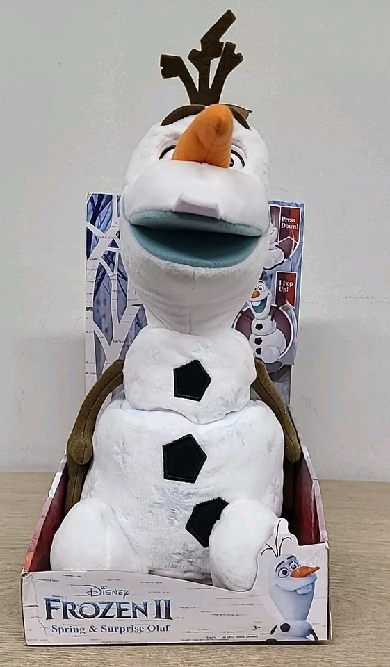 Disney Frozen 2 Spring & Surprise Olaf 13" Tall Talking Plush | eBay