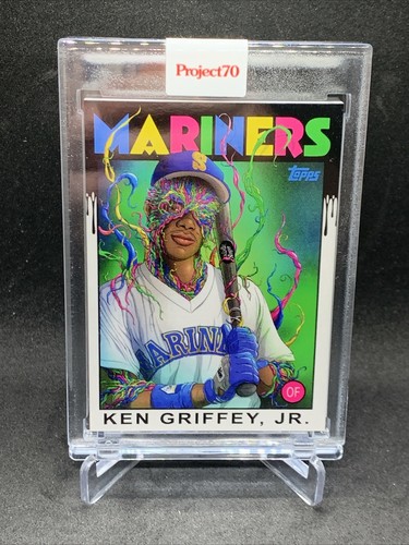 2021 Topps Project 70 KEN GRIFFEY JR by ALEX PARDEE #534 Mariners PR ...