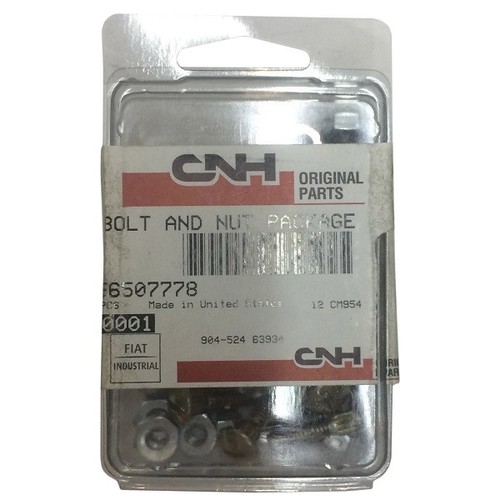 New Holland 7/8" Bolt & Nut Kit (25ea) Part # 86507778 for Haybine ...