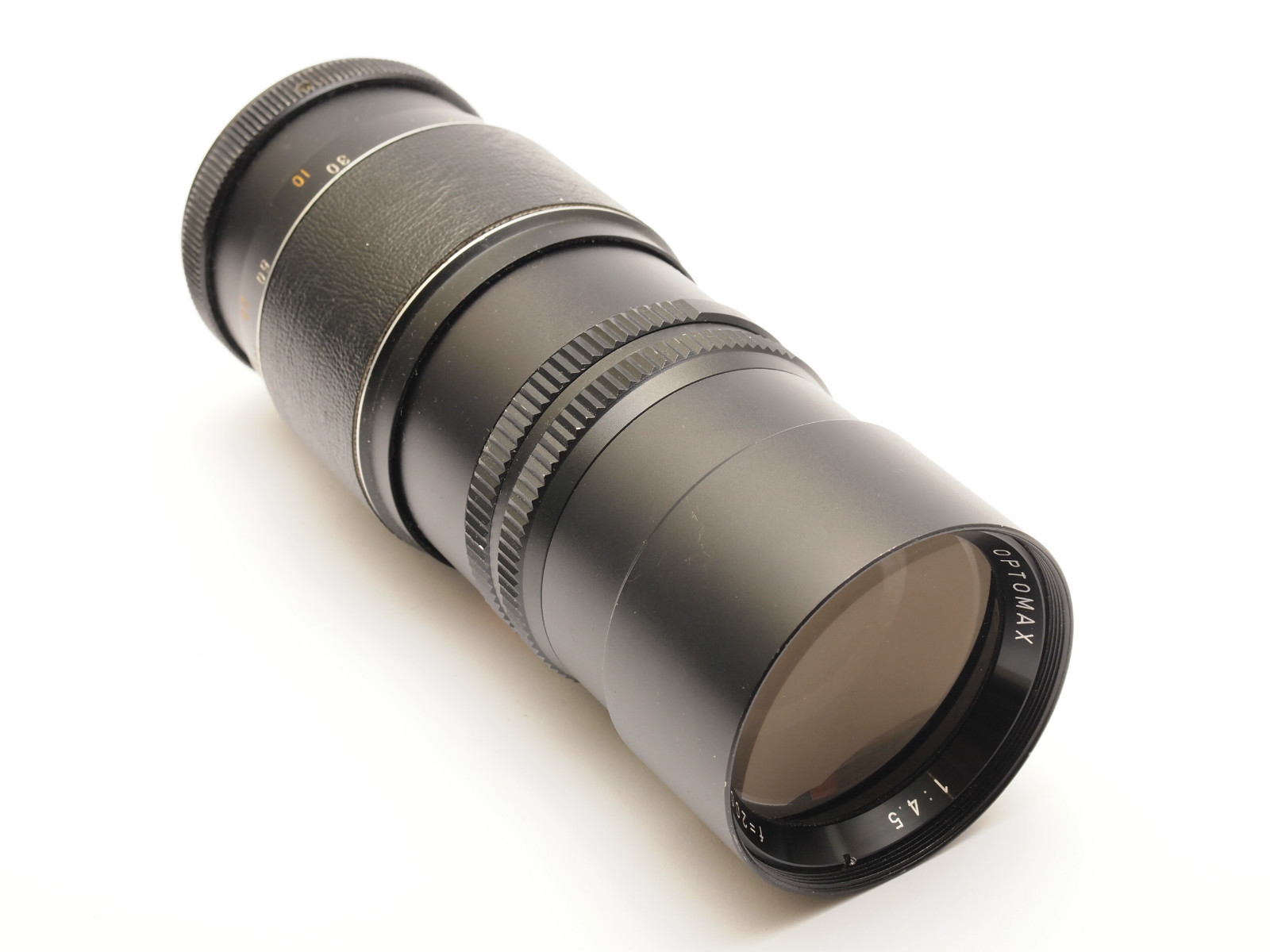 Optomax 200mm F4.5 PRESET T mount lens with M42 Adapter. stock No U2276 ...