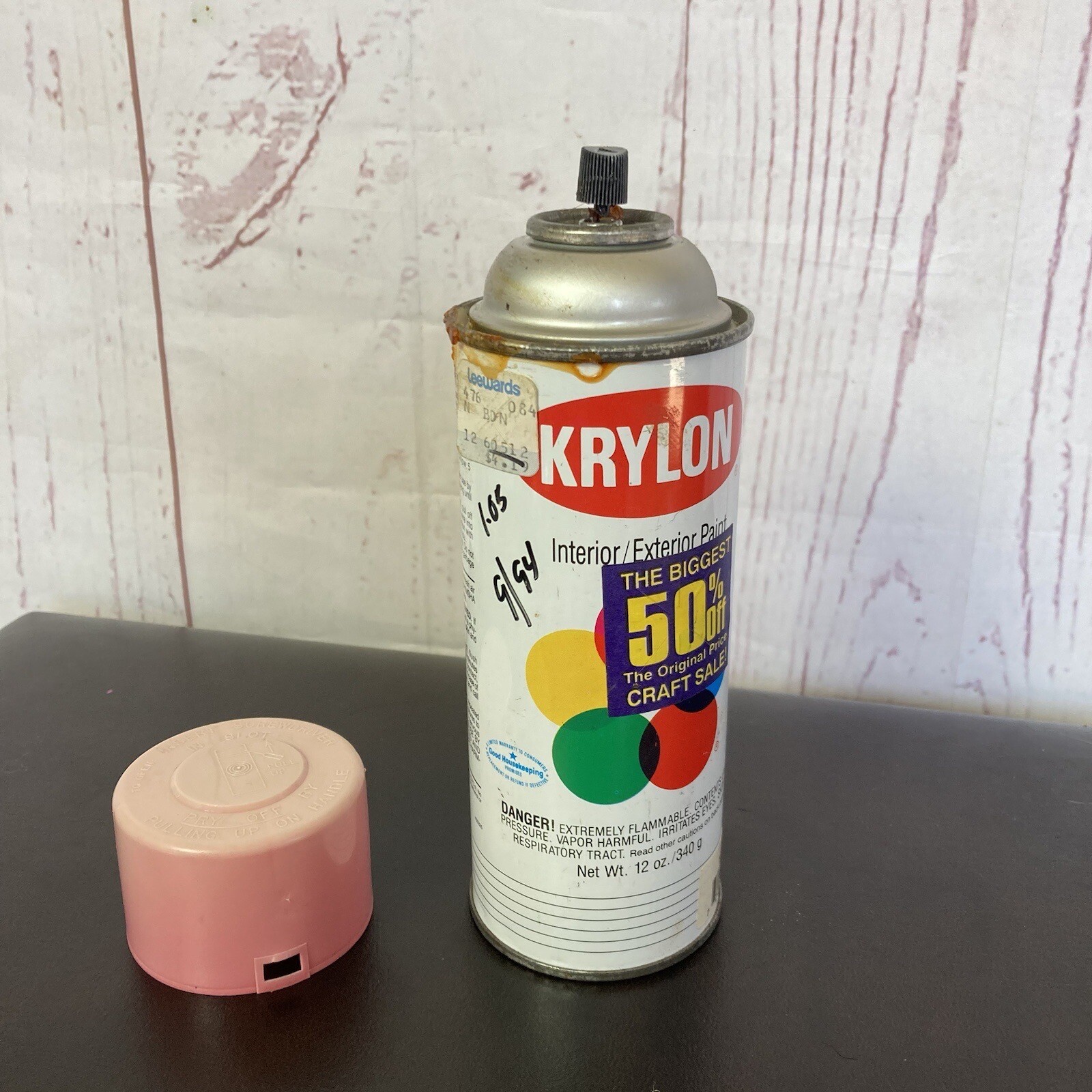2110 Hot Pink Krylon Vintage Spray Paint Can 1991 Flaws | eBay