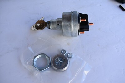 Hot Rod Vintage Ignition Starter Switch 6 or 12 Volt Street Rod Rat Rod ...