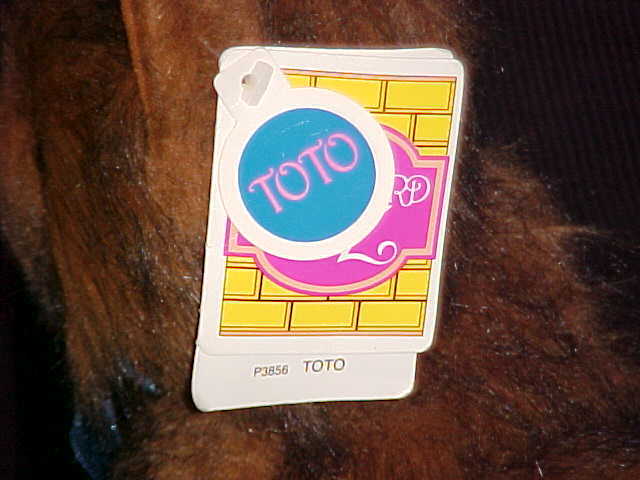 12" TOTO Plush Stuffed Dog With Tags The Wizard Of Oz By Presents 1987 ...