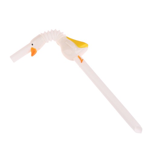 1Pc Fashion Animal Long Goose Straw with Brushes Reusable Large ...