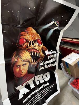 XTRO One Sheet Movie Poster Folded 1983 New Line Cinema Bernice Stegers | eBay
