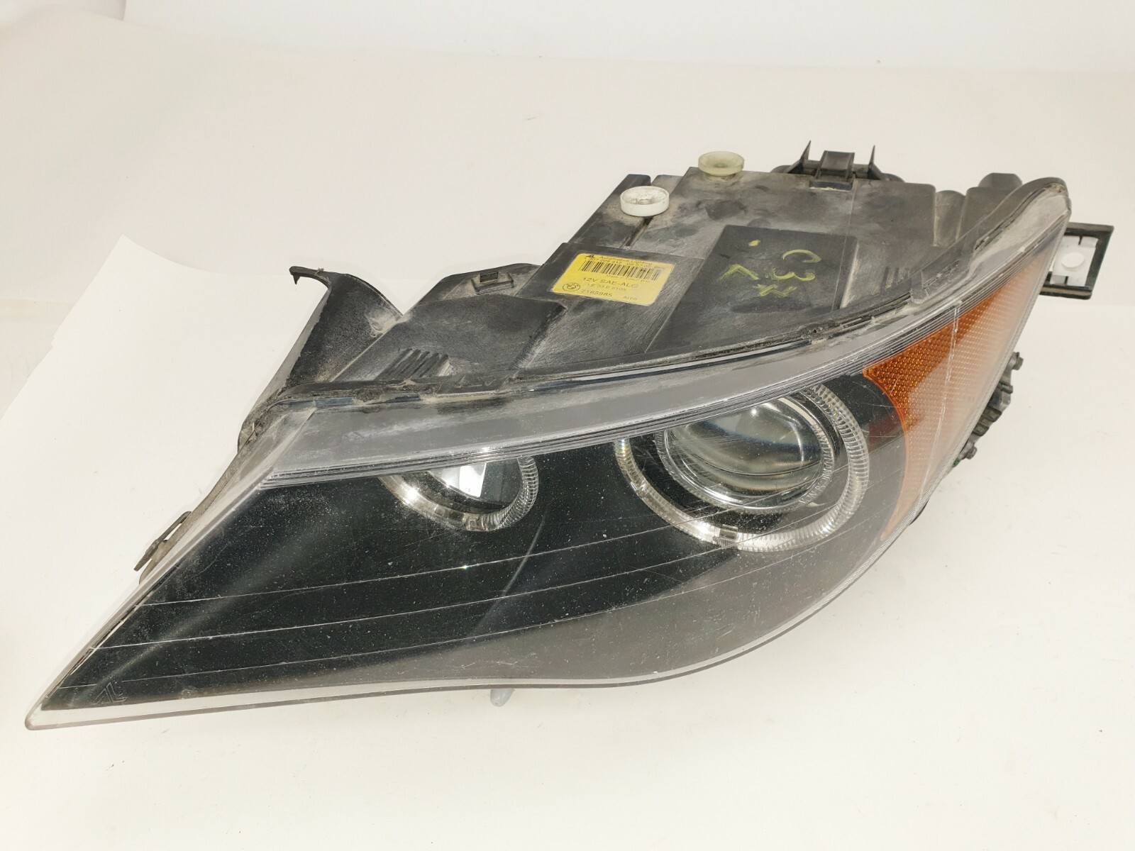 2007 BMW 650i Coupe E63 FRONT LEFT HEADLIGHT XENON HID ADAPTIVE ...