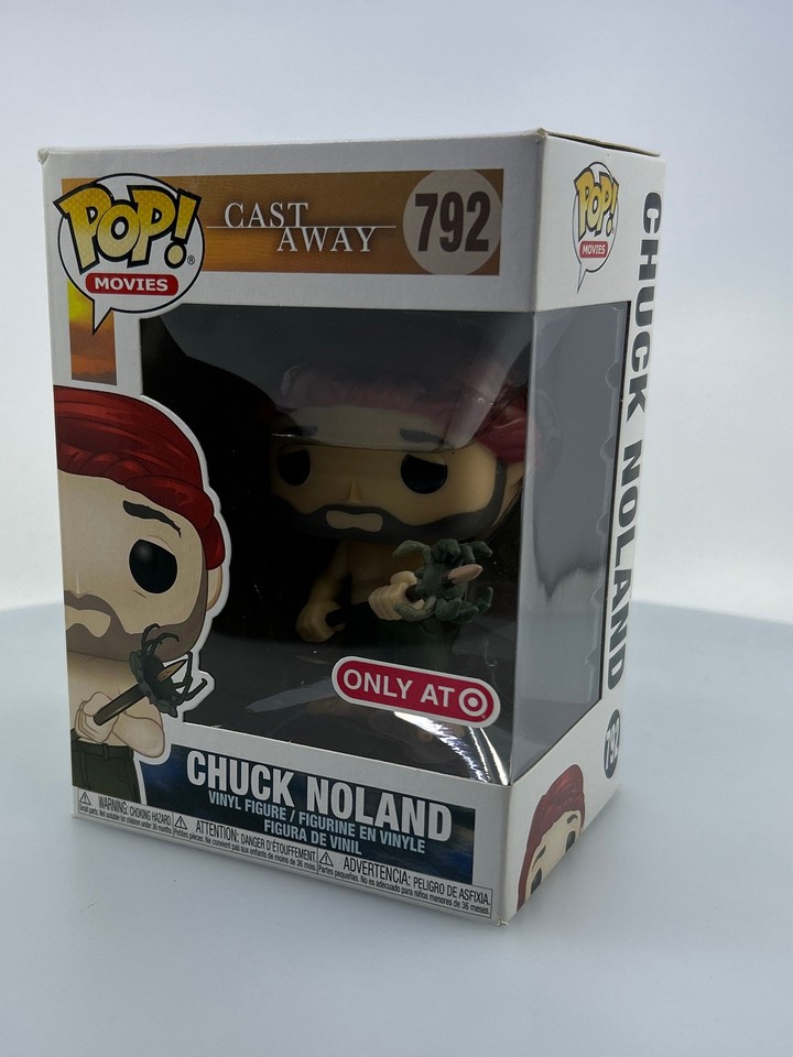 Funko POP! Movies Cast Away Chuck Noland #792 Target Exclusive DAMAGED ...