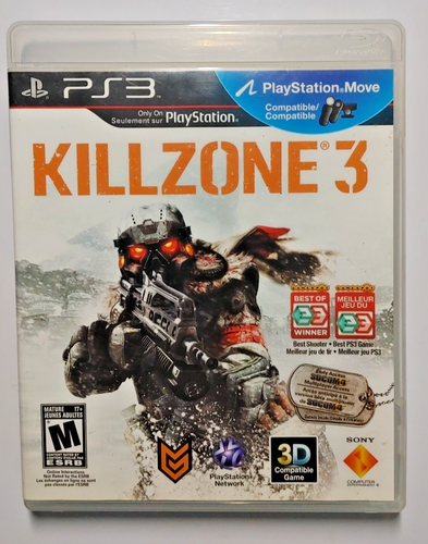 Killzone 3 (Sony PlayStation 3, 2011) PS3 Video Game 711719823421 | eBay