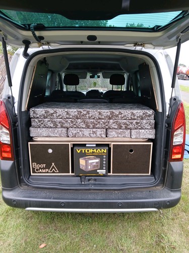 Micro Camper Jump Boot Kitchen with Power Station (Similar Amdro ...