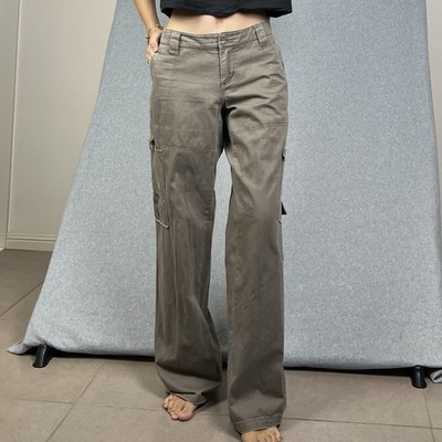 B Star Jay Jays Cargo Pants Womens 14 Khaki Straight Low Y2K Utility ...