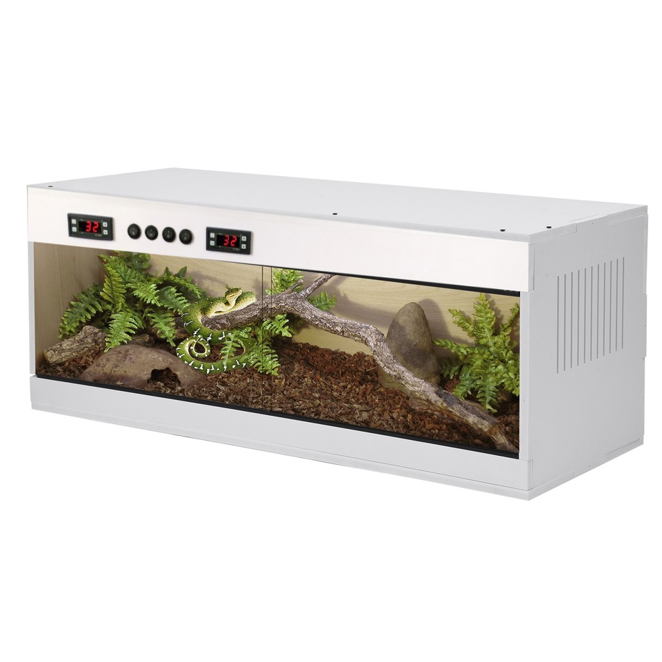 Reptile Enclosure Up to 40x16x16in Stackable Terrarium Snake Tank 44 ...