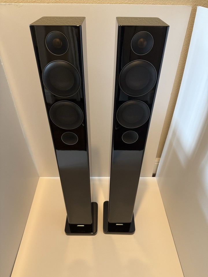 Monitor Audio Radius 270 3G Piano Black Gloss Floor Standing Speakers ...