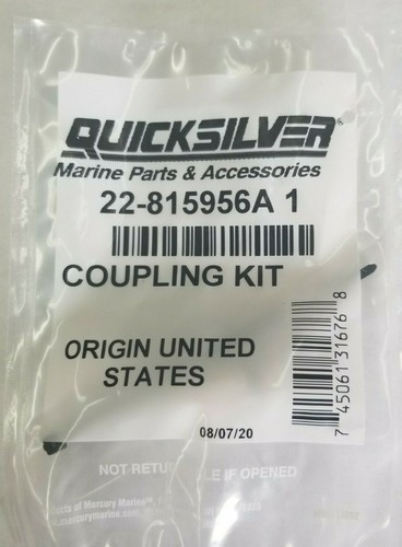 Mercruiser, Alpha Gen 2 Fitting, Speedometer, Connector, Coupling Kit ...