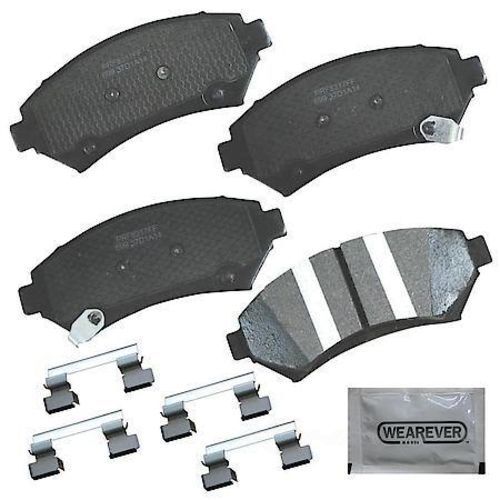 Carquest Professional Platinum Ceramic Front Disc Brake Pad Set ...