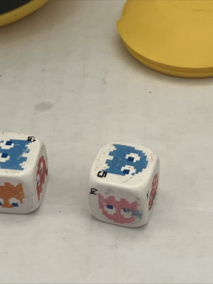PAC-MAN Yahtzee Dice Container And Instructions Used Condition Read | eBay