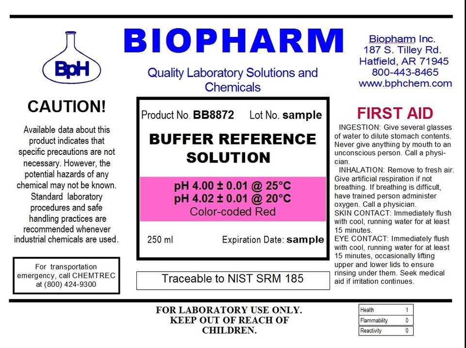 Biopharm Buffer Calibration Solution 3-Pack of 250 mL (8 oz) each pH 4, 7 and 10 | eBay