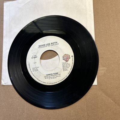 David Lee Roth Yankee Rose/Shy Boy Shyboy 1986 Warner Bros 45 | eBay