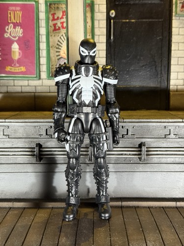 Marvel Legends Agent Venom (Flash Thompson) Retro Card Action Figure | eBay