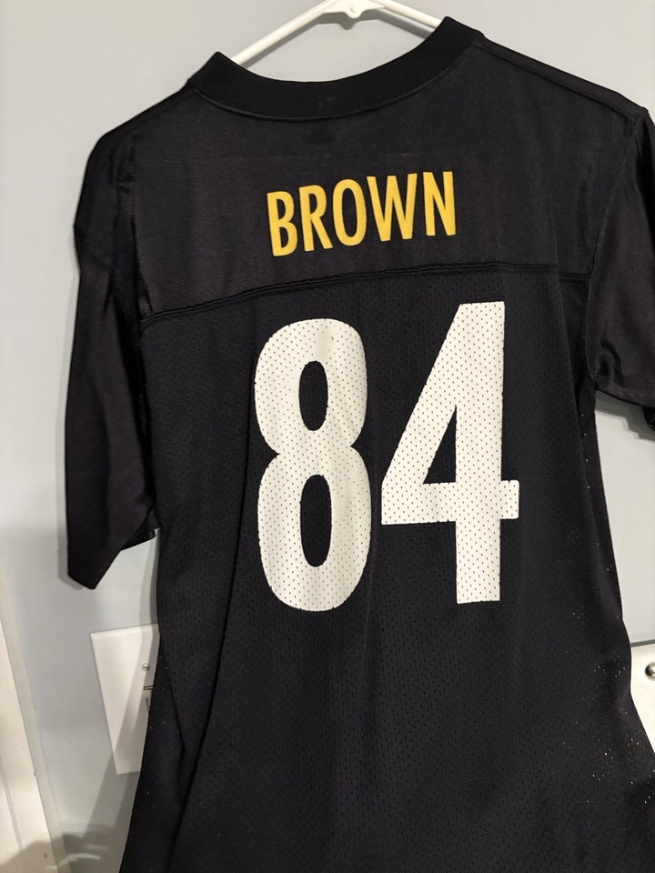 Pittsburgh Steelers #84 Antonio Brown Jersey Youth Boys Sz: XL 18-20 ...