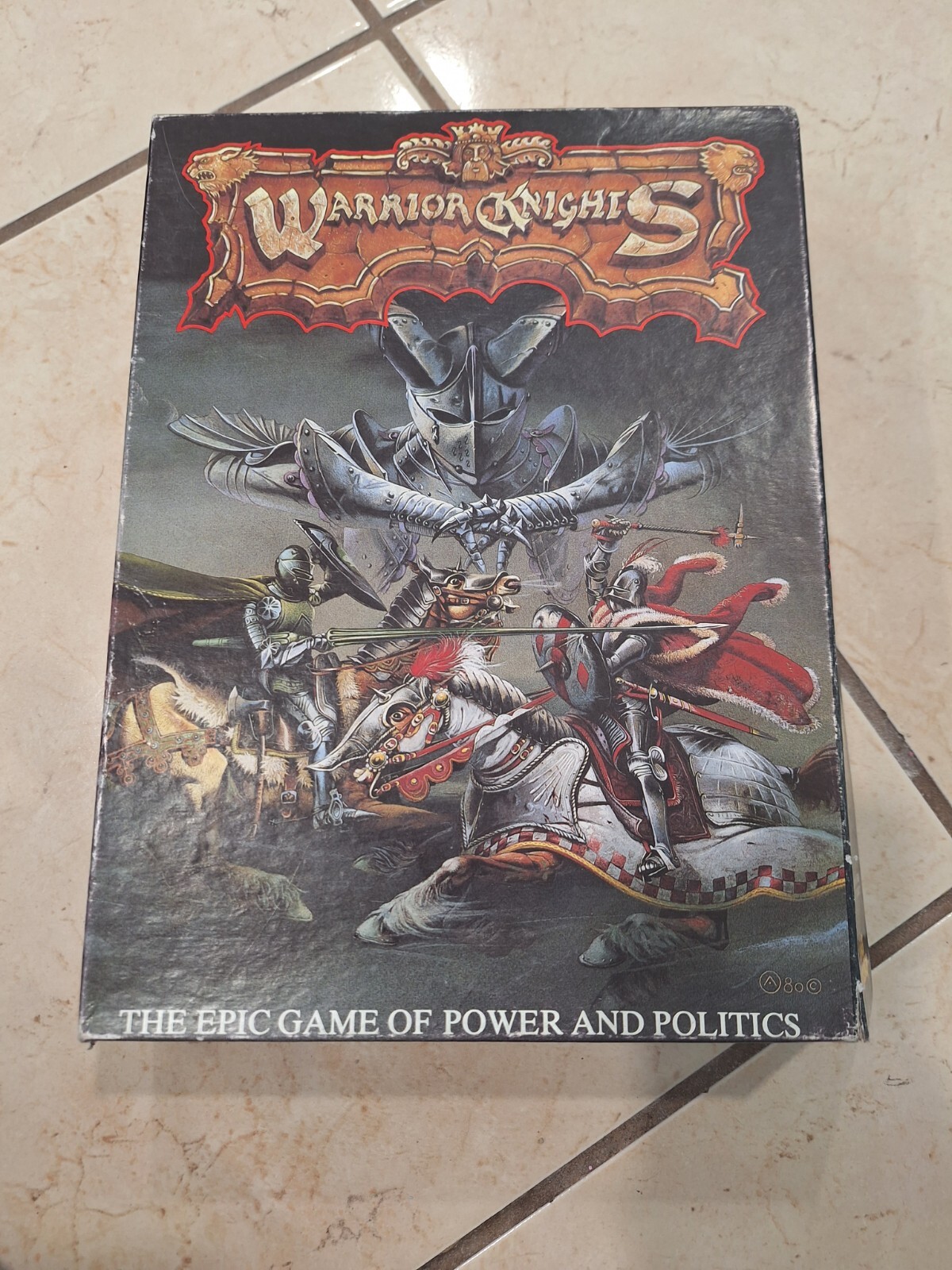 Vintage Games Workshop Board Game Fantasy Warrior Knights Box Fair | eBay