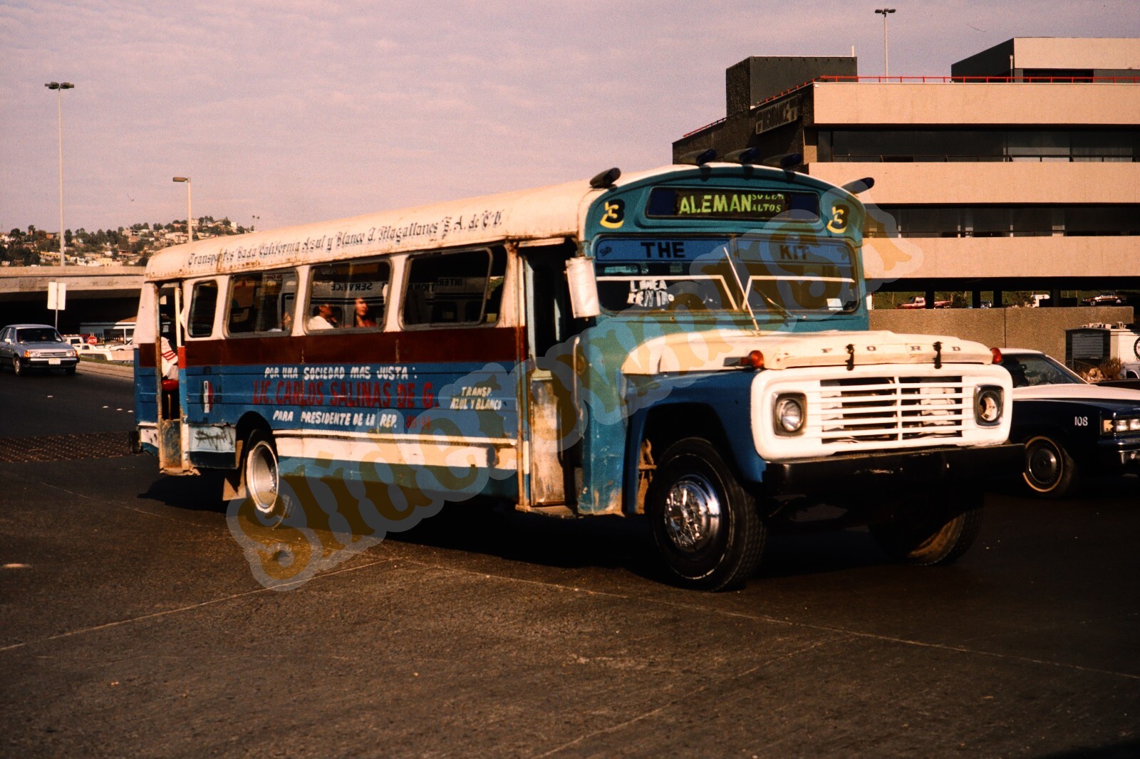Vtg 1989 Bus Slide 3 Tijuana Mexico X4A148 | eBay